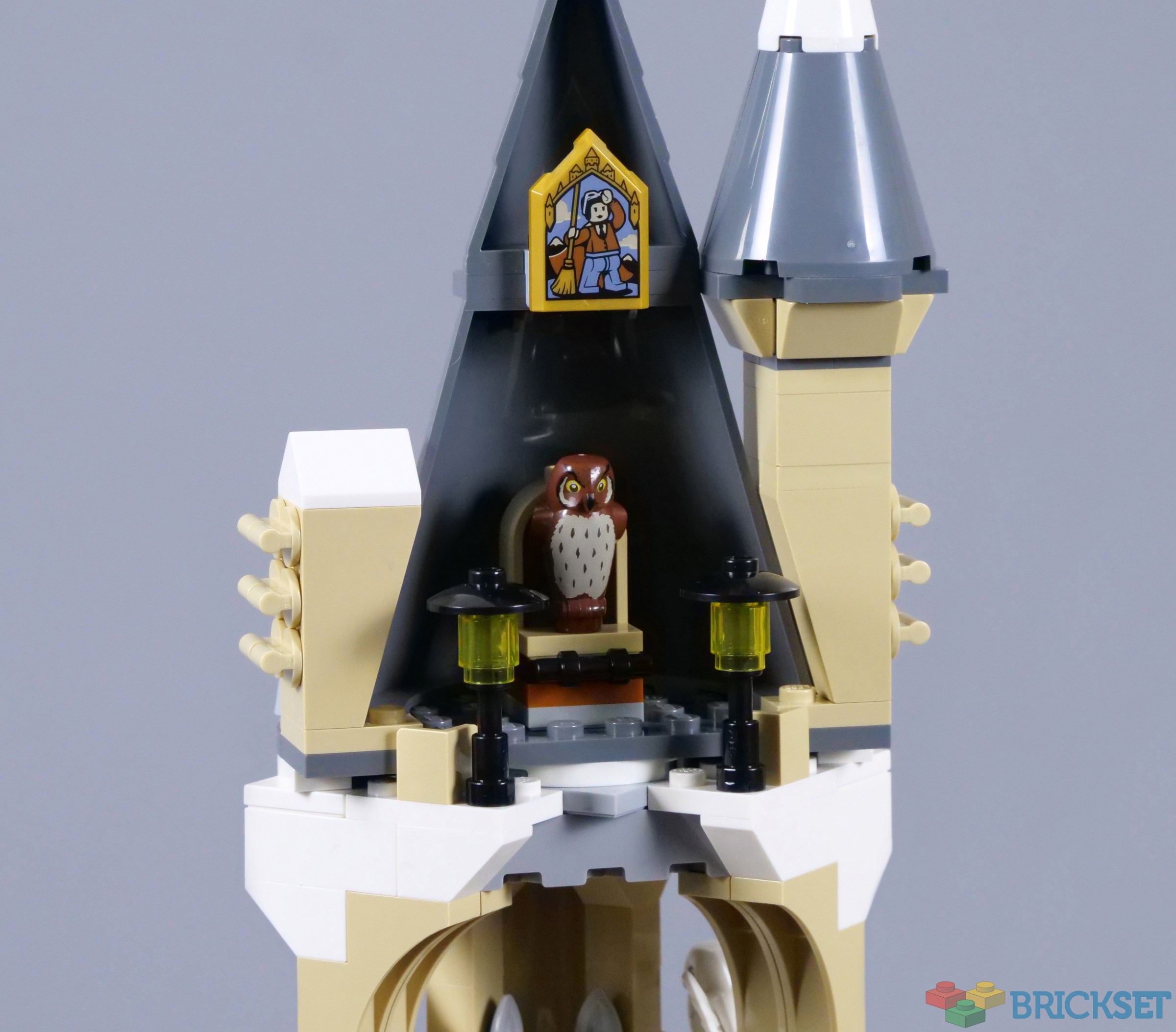 LEGO Harry Potter 76430 Hogwarts Castle Owlery review | Brickset
